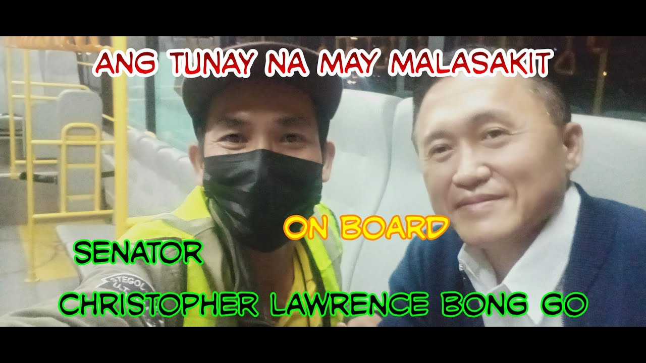 senator bong go on board bound to Davao || Buhay Airport Bus Driver 🇵🇭 ...