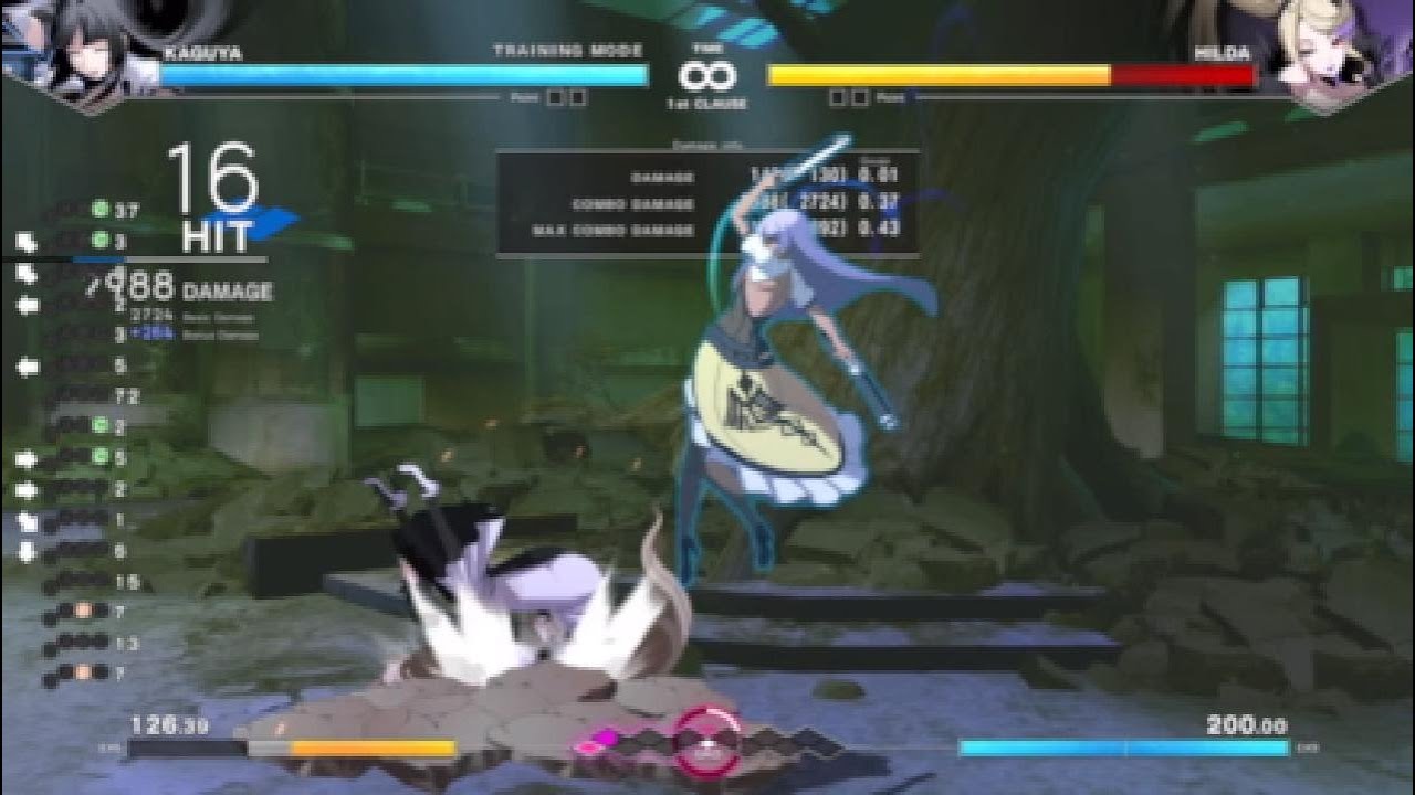 [UNI2] Kaguya BnB Combos - YouTube