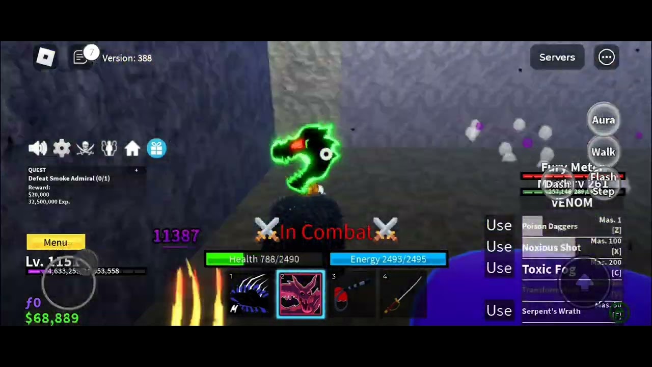 Defeating the smoke admiral - YouTube