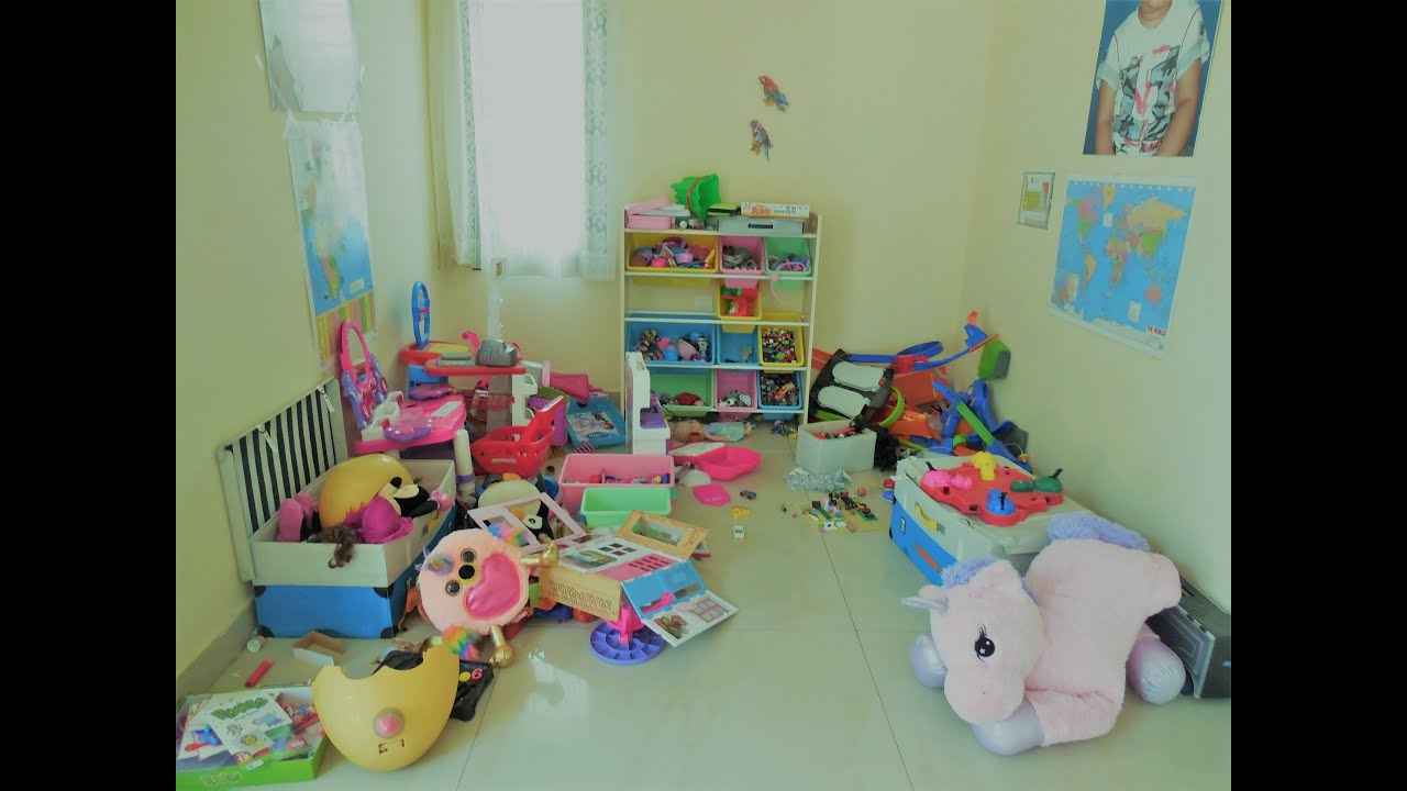 Toy Room Organization || Toy Room Tour || How to clean and organize ...