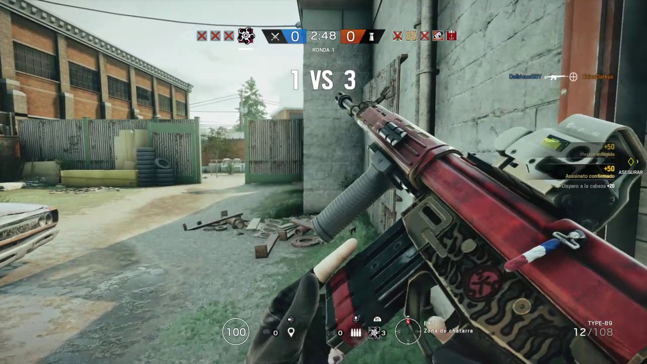 1 vs 5 Rainbow Six Siege CTM - YouTube