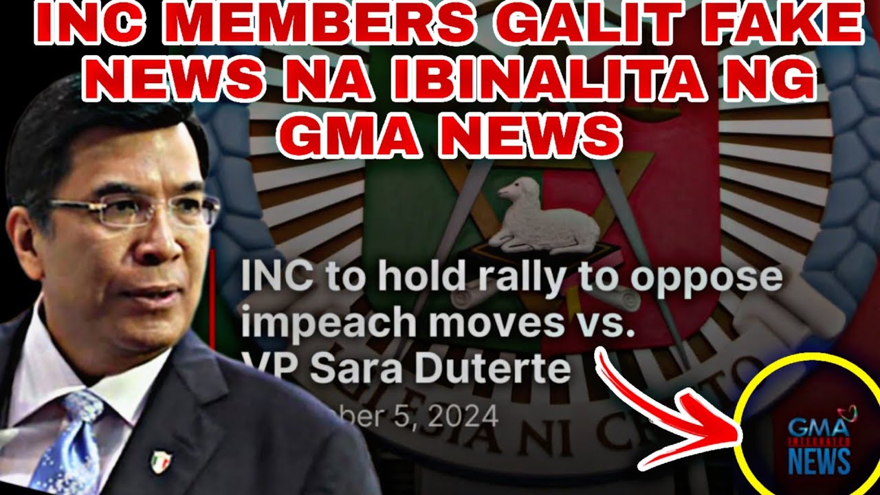 LAGOT NA! INC MEMBERS GALIT SA BALITA NG GMA NA FAKE NEWS TUNGKOL SA ...