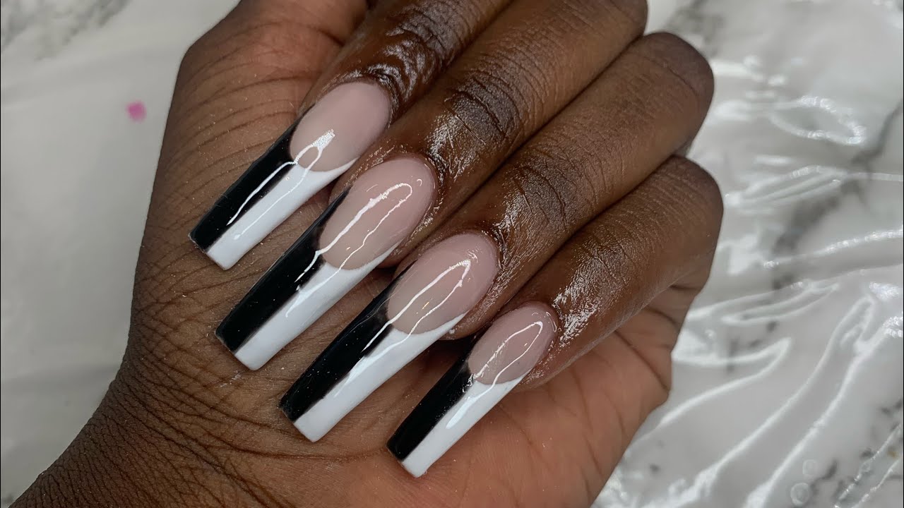 CHAUNLEGEND INSPIRED PAINTED TIPS 🖤🤍 - YouTube