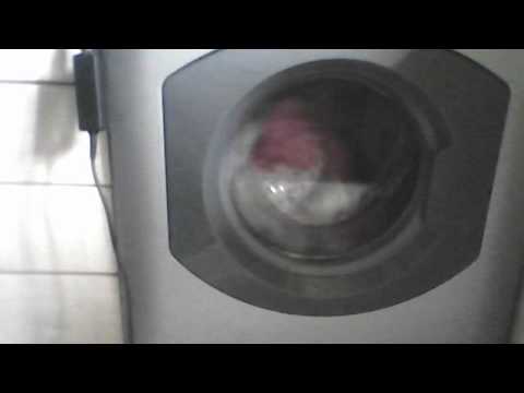 Hotpoint wmf760 full final spin and unloading - YouTube