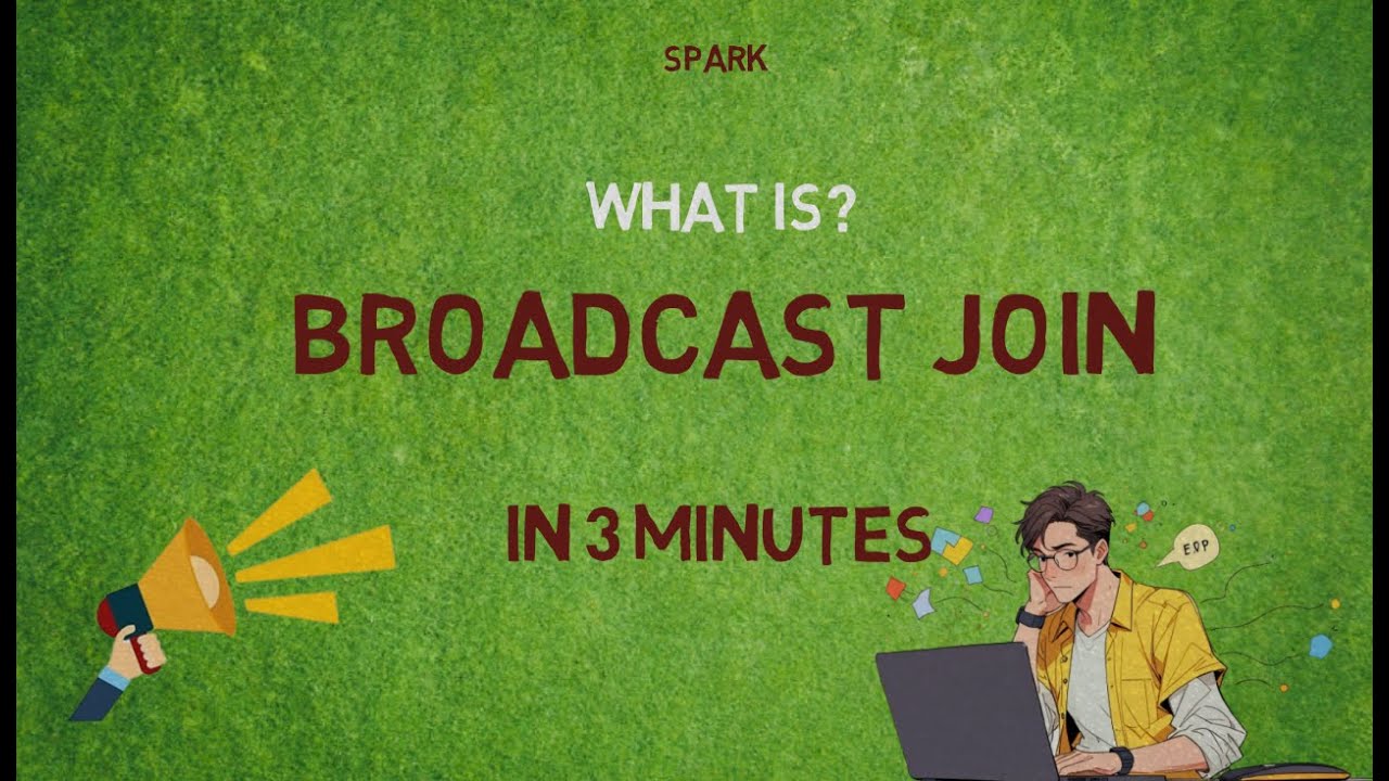 What is Broadcast Join in spark? | Spark Optimization | IN 3 MINUTES ...