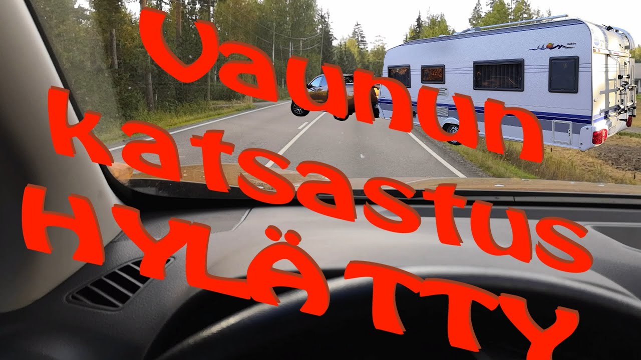 Hobby 540 vaunun katsastus 2021 HYLÄTTY - YouTube
