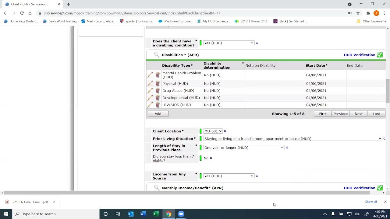 MD 601 - Checking HUD Verifications - YouTube