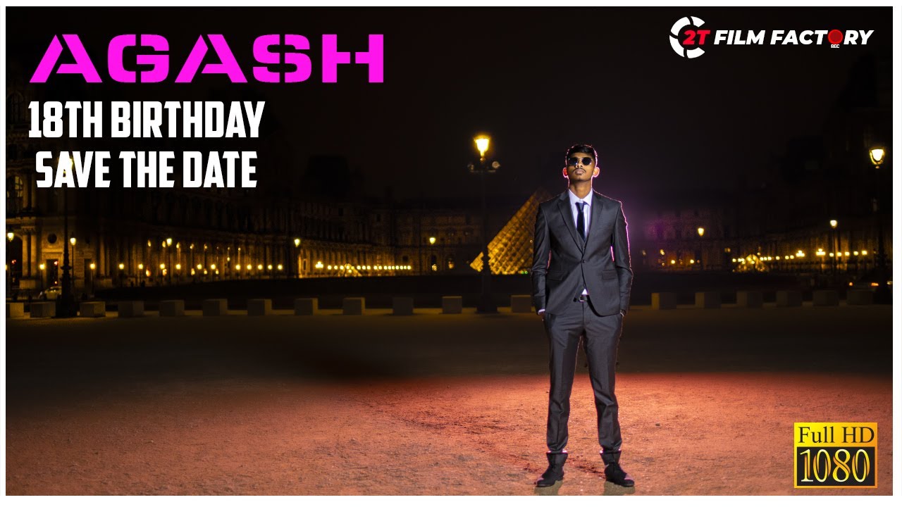 The Rise of Agash - 18th Birthday Preshoot - YouTube