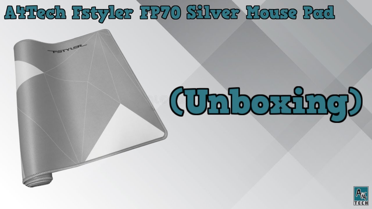 A4Tech Fstyler FP70 Silver Mouse Pad (Unboxing) - YouTube