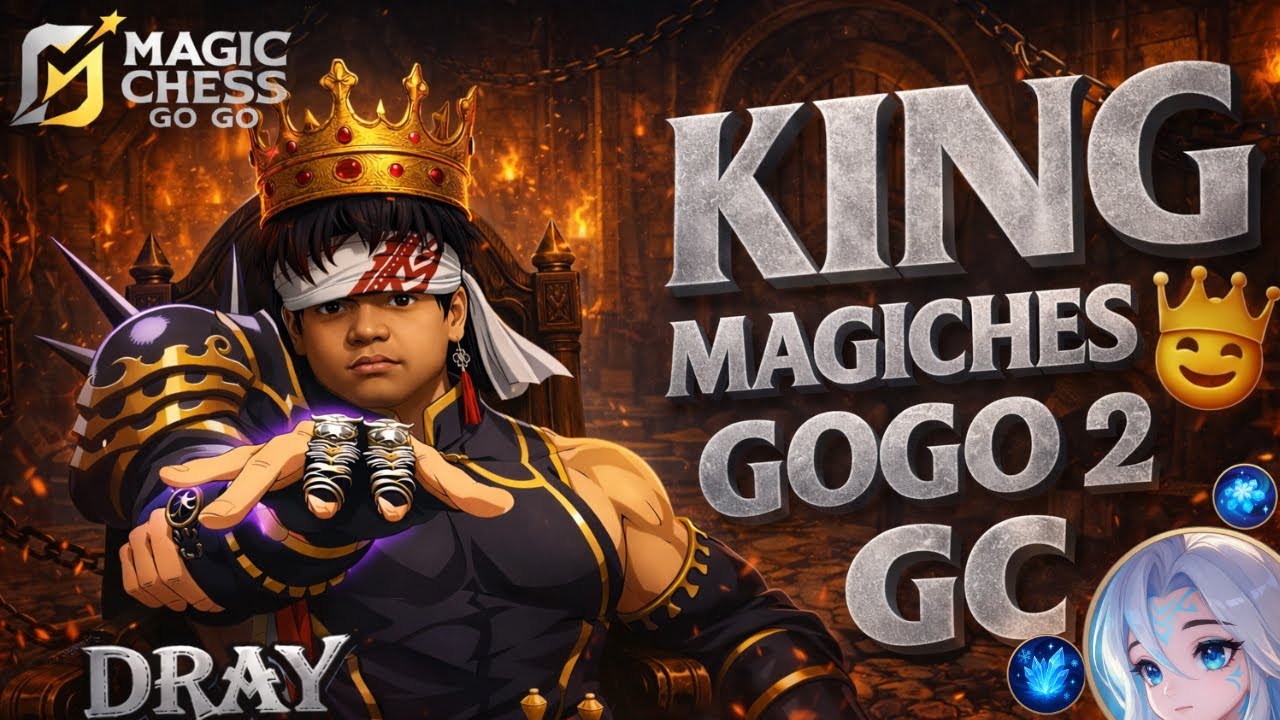 LIVE MCGG ,PUSH COMANDER POPOL,AURORA,GUIN#MagicChessGoGo # ...