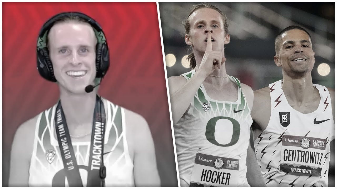Cole Hocker Explains Shushing At 1500m Finish - YouTube