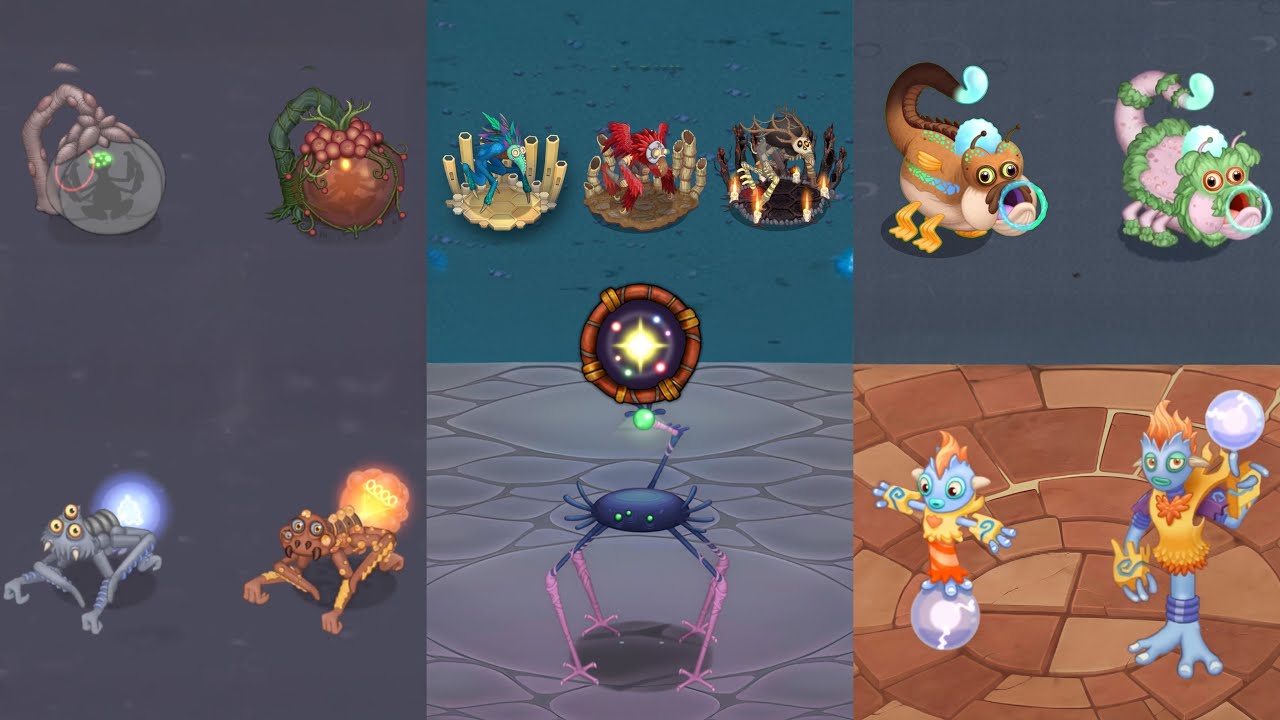 All Glowing Monsters That Looks Light Elements ~ My Singing Monsters ...