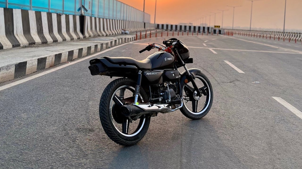 SPLENDOR MODIFIED || SPLENDOR MODIFICATION || SPLENDOR PLUS BS6 - YouTube