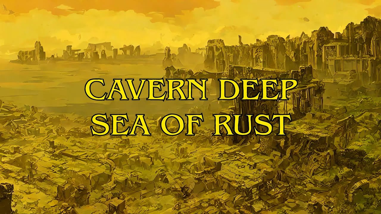 Psych Doom act Cavern Deep release new "Sea of Rust" video!
