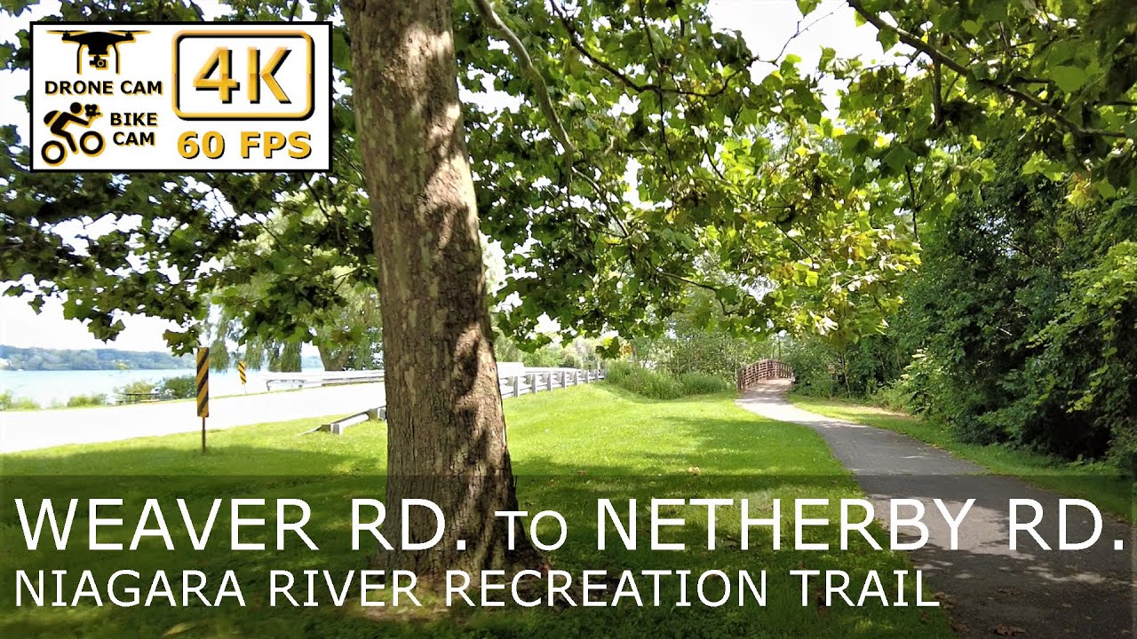 🚴‍♂️ 4K Ride Along the Niagara River Trail 🌊 | Scenic Cycling Adventure ...