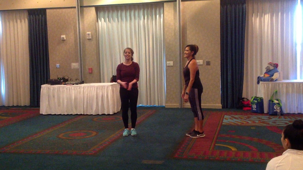 Adapted Zumba "Solo Tu" Instructions - YouTube