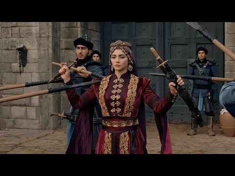 Bala hatun and 👿👿👿Osman Bey 😡🦁Attitude Status ||She's a Lioness #shorts.  Bala hatun and 👿👿Osman Bey