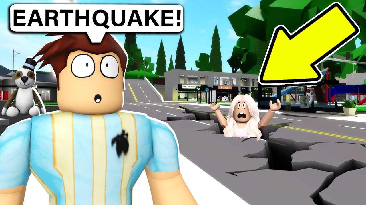 I Made EARTHQUAKE UPDATE In Roblox Brookhaven.. - YouTube