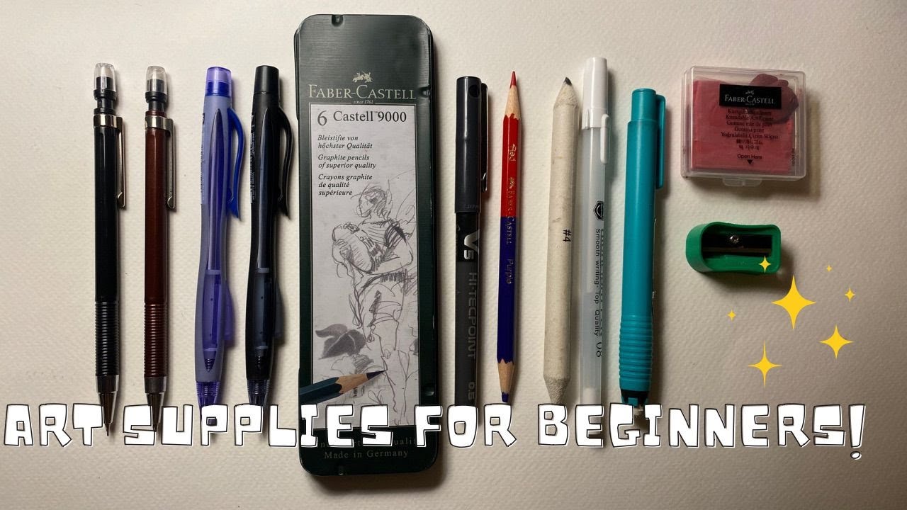 Basic art supplies for beginners | How to Pick right material for ...