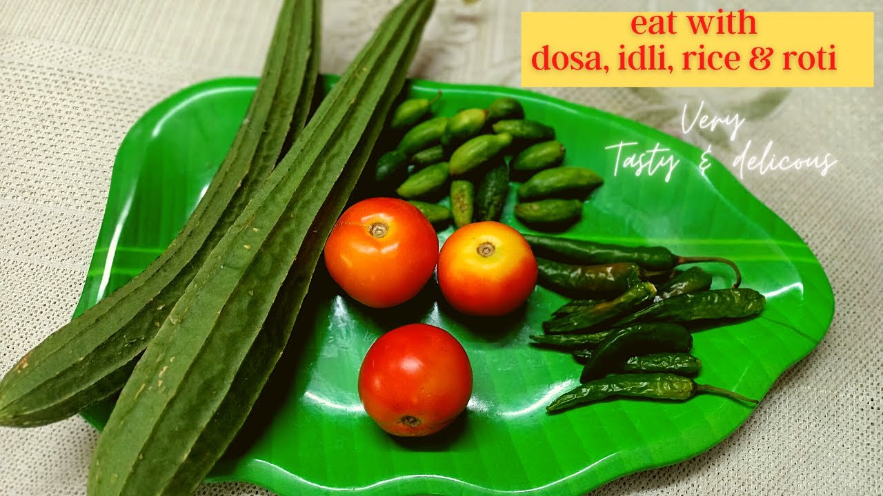 Side Dish Recipe | Spicy Ridge Gourd recipe eat with Dosa, Idli, Rice ...