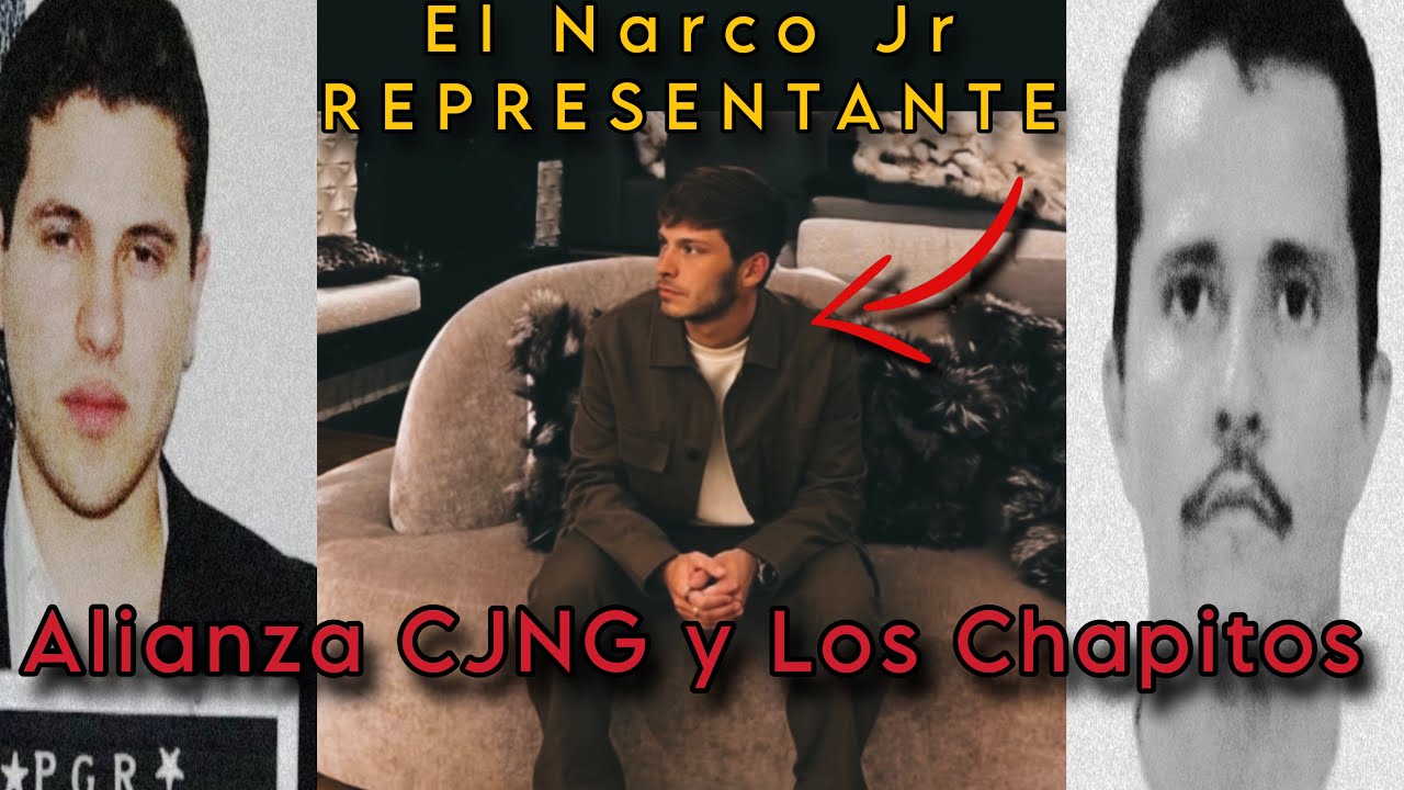 🔥EL NARCO JR de LA ALIANZA CJNG Y LOS CHAPITOS | ¿Quién es Alejandro ...