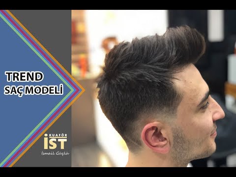 Popüler  saç modeli erkek