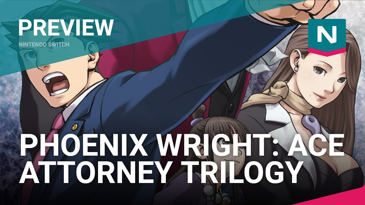 Phoenix Wright - Ace Attorney Trilogy PREVIEW - NINTENDO SWITCH ...