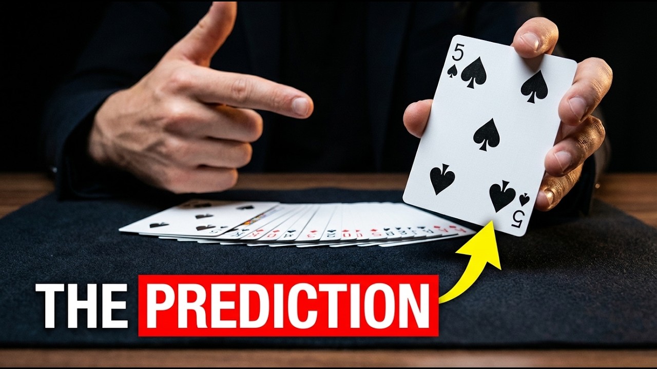 The Five of Spades Prediction Trick That FOOLS Everyone | Tutorial ...