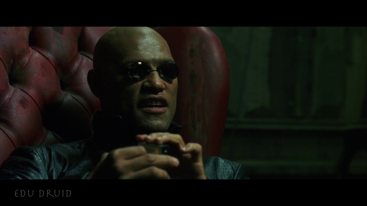 The Matrix: Neo meeting Morpheus (blue pill, red pill) HD - YouTube