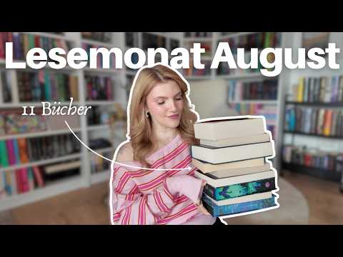 Alle 11 Bücher, die ich im August gelesen habe 💕📚 | Absolutes Jahreshighlight 😍🫶