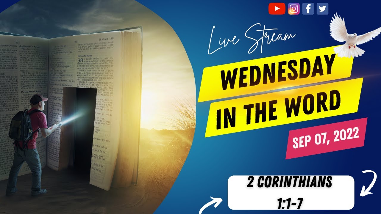 Wednesday in The Word for September 07, 2022 is 2 Corinthians 1:1-7 ...