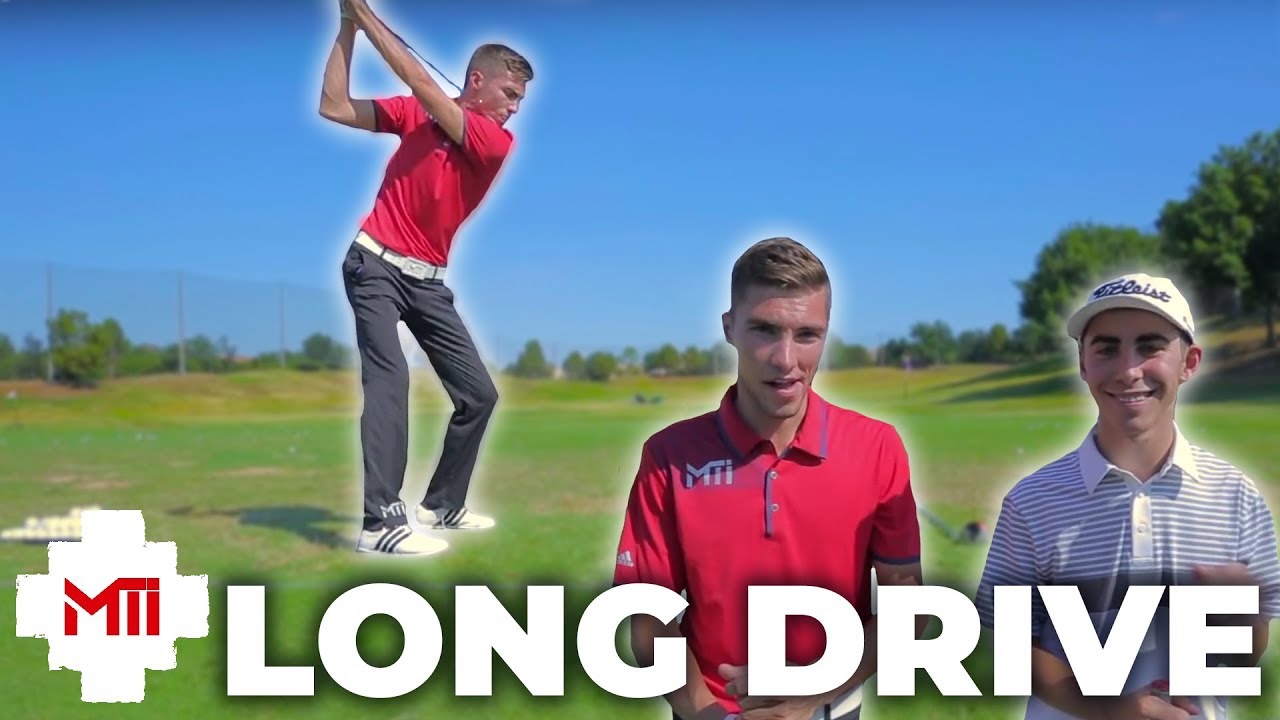 Long Drive Contest at the MTi Dallas Experience - YouTube