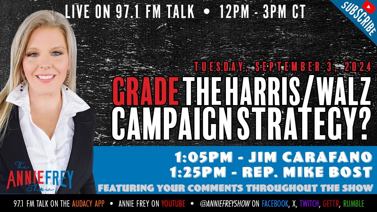 POLL: Grade the Harris/Walz Campaign Strategy - YouTube