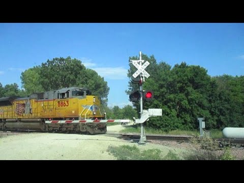 UP 8863 South WSPMC Filmed At North Kasper Siding (7-21-2023) - YouTube