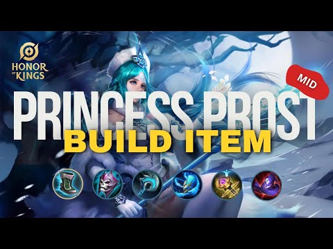 BUILD PRINCESS FROST MID PRO GAMEPLAY HONOR OF KINGS!! HERO LAKU DI ...