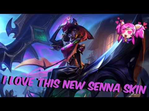 Got the new Senna skin and I love it - YouTube