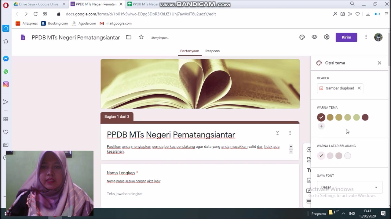 Video Tutorial Membuat PPDB Online Menggunakan Google Form - YouTube