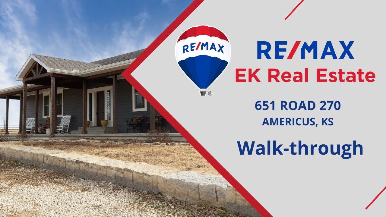 651 Road 270, Americus, KS - Walk-through - YouTube