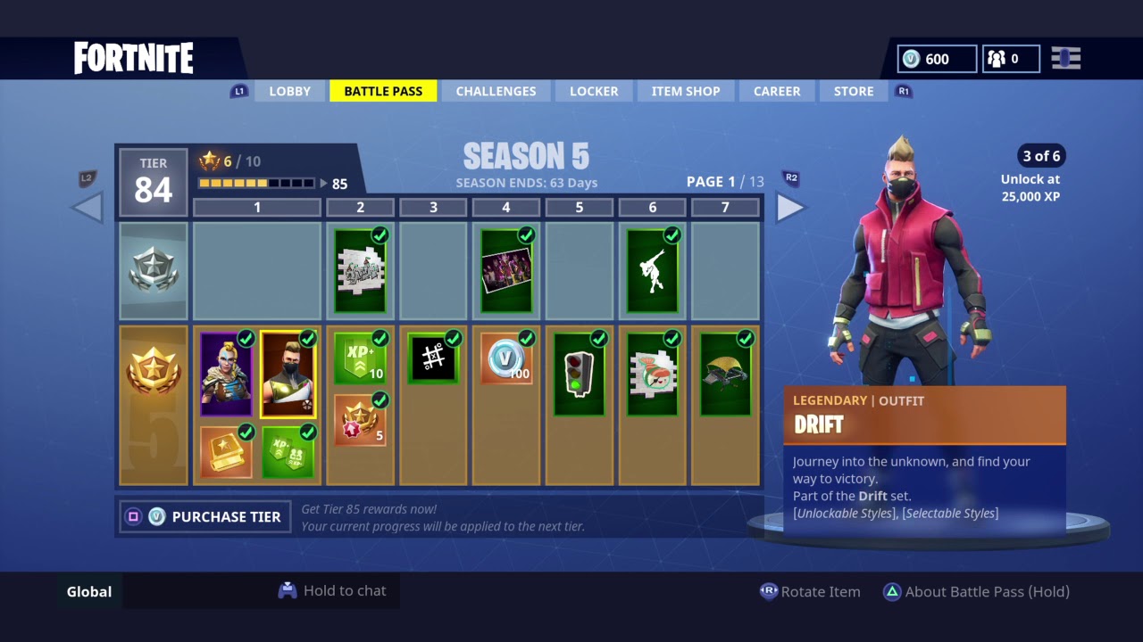 Fortnite how to get maxed out Drift glitch - YouTube