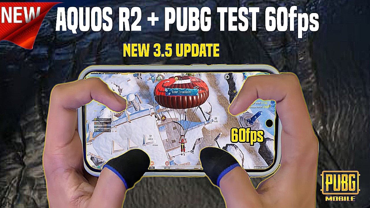 Aquos R2 Pubg test Hd + 60Fps Aquos R2 Pubg test 3.5 update || gameplay ...
