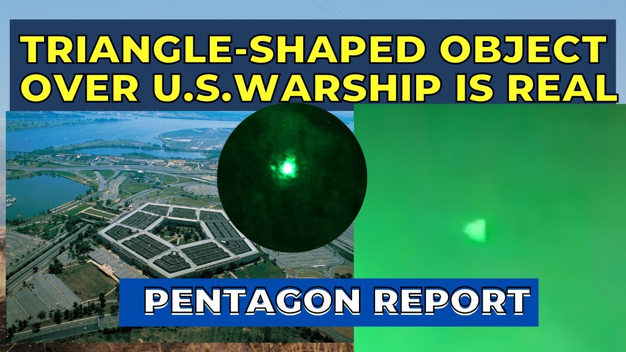 Unidentified Flying Object: Leaked Full footage of Pyramid-Shaped UFOs ...