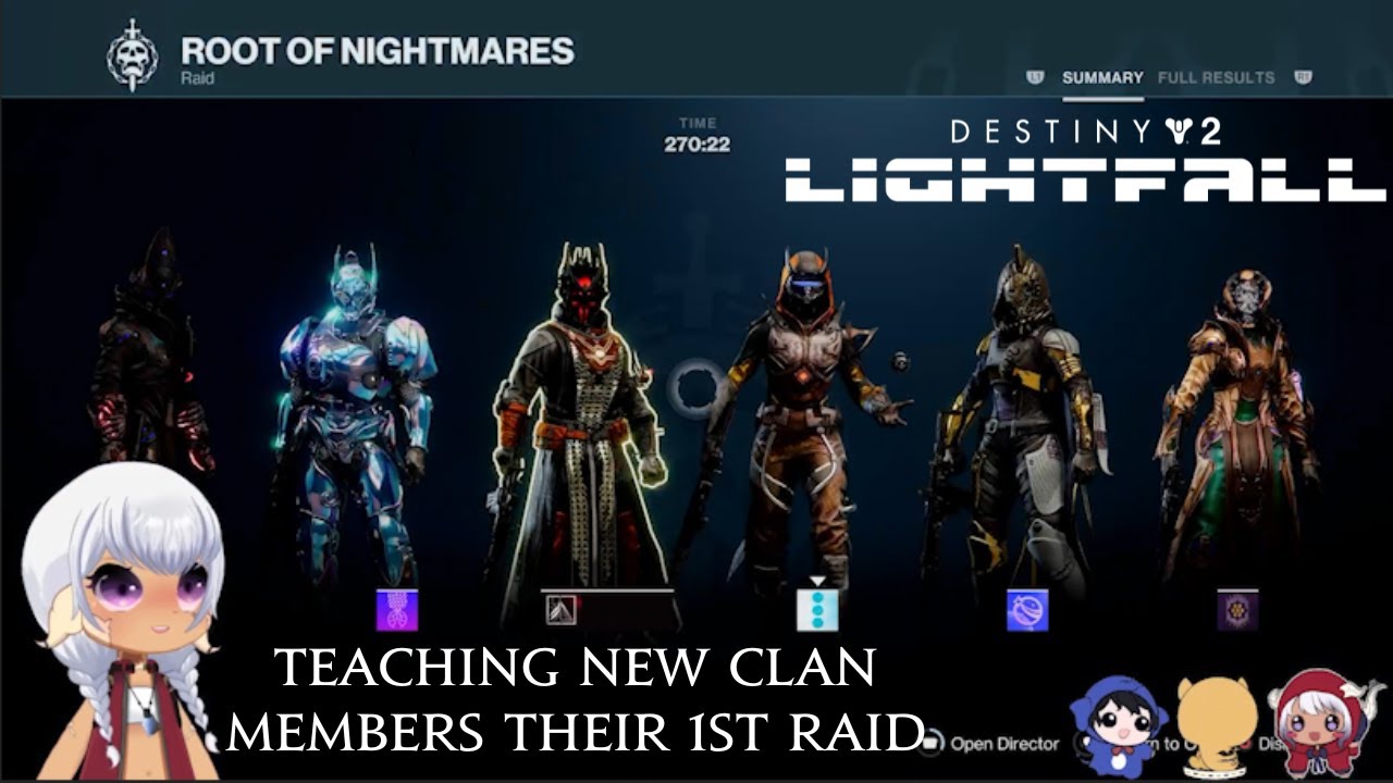 Destiny 2 - Root of Nightmares - Teaching New Clan Members Their First ...