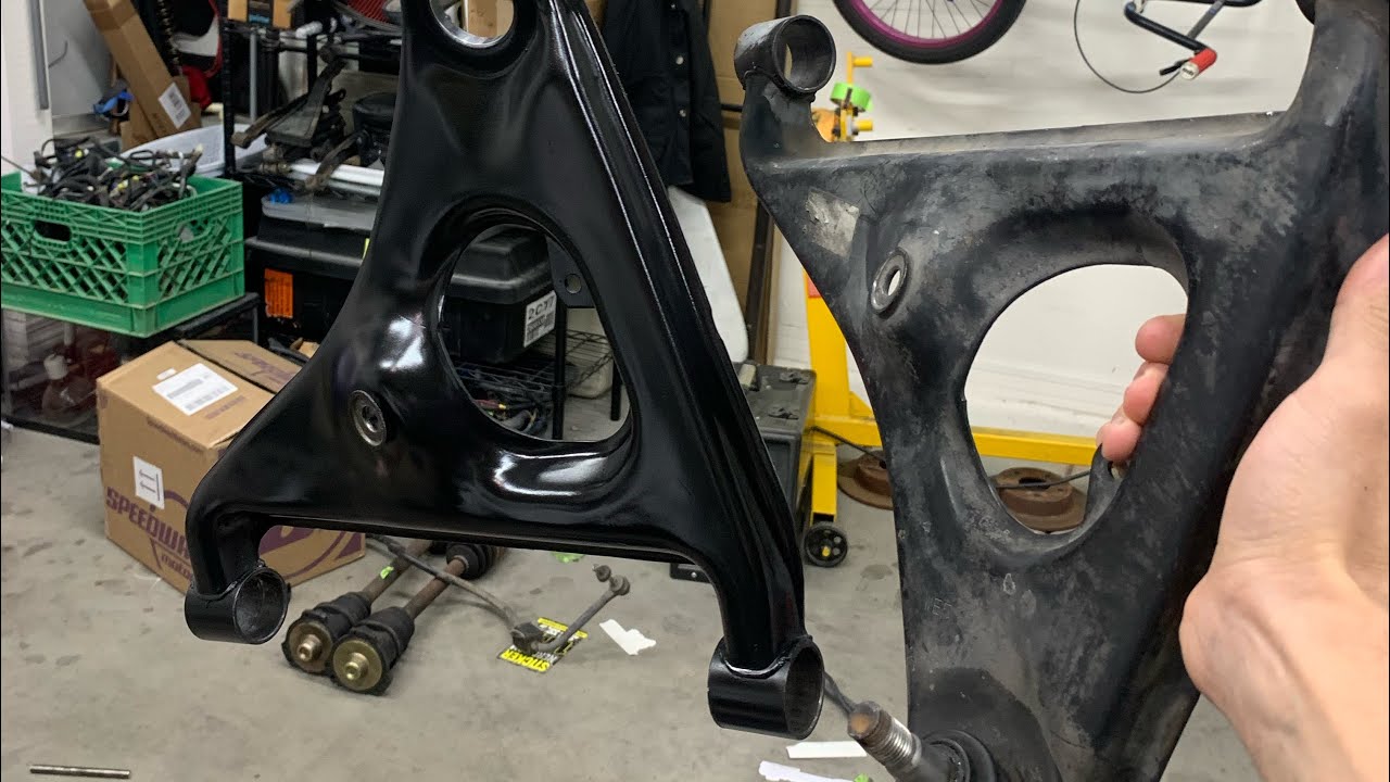 How to remove s13 240sx rear LCA bushings EP.10 - YouTube