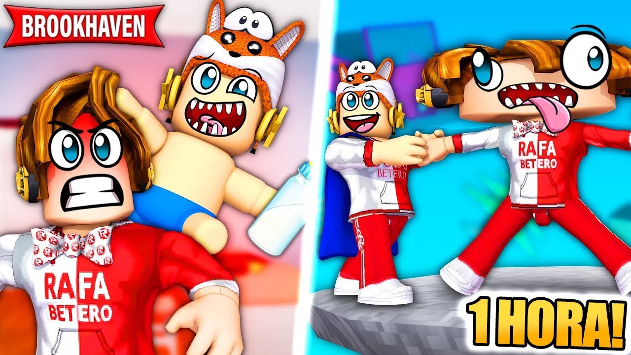 1 HORA DE IRMÃOS BETERO JOGANDO JUNTOS NO ROBLOX! (DUDU Betero & Rafinha Betero) - YouTube