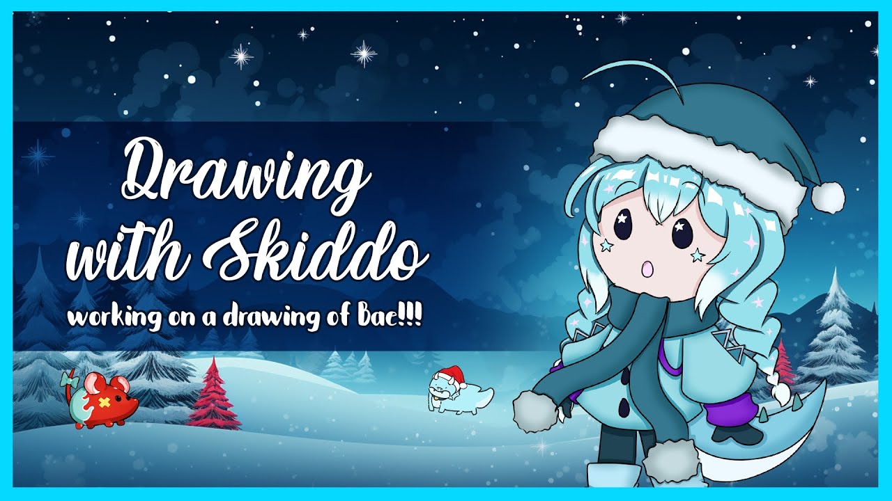 【DRAWING】Working on a drawing of Bae!! - YouTube