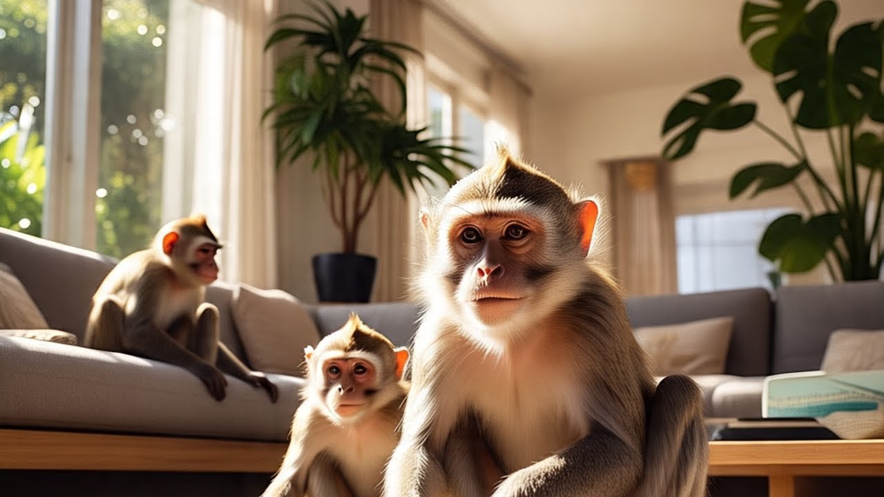 Monkeys are back🐒🐒🐒 - YouTube