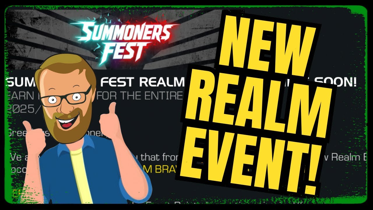 We Are Getting A New Realm Event! Finally! - YouTube