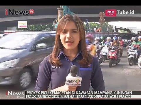 Proyek Underpass Mampang Terkendala Kabel PLN - iNews Pagi 30/10 - YouTube
