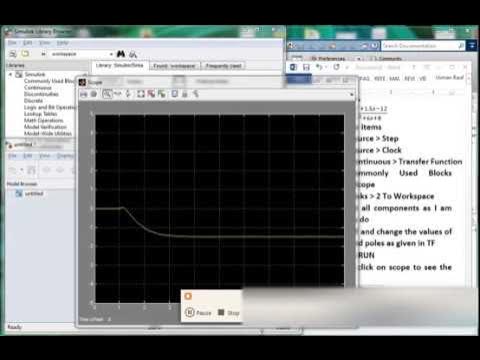 Plotting holes and zeros of a Transfer Function using Simulink - YouTube