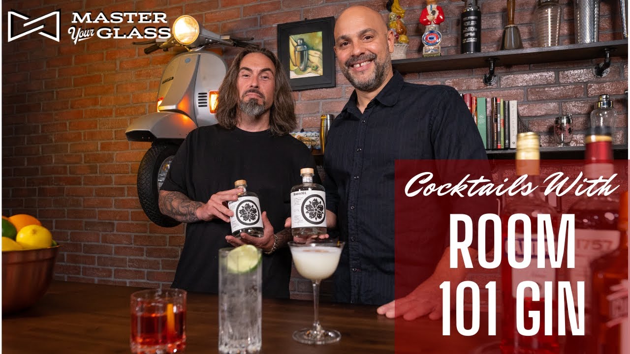 Making Cocktails With Room 101 Gin | Master Your Glass - YouTube